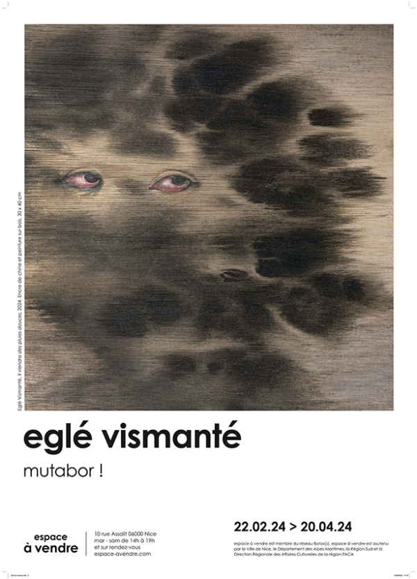 Affiche « Mutabor ! » 2024 | espace à vendre / Art contemporain, Nice
